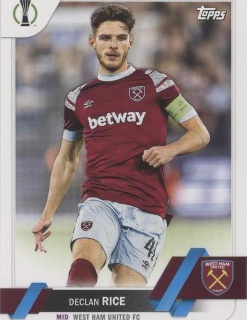 Las mejores ofertas en 2022-23 Topps UEFA Club Competitions Declan Rice ...