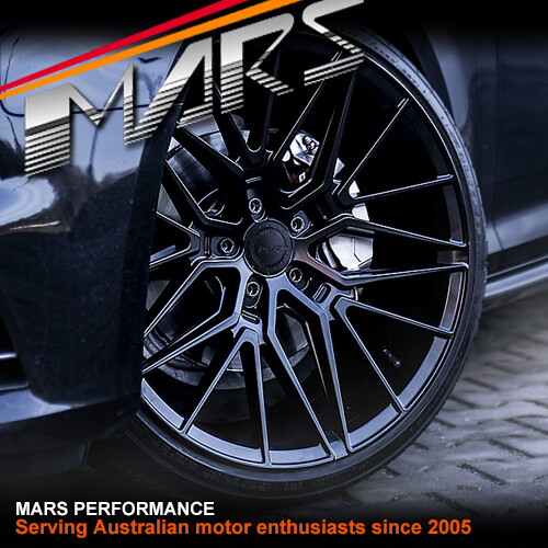 MARS MP-J3 Black 20 Inch Concave Alloy Wheels Rims for AUDI A3 A4 A5 A6 ...