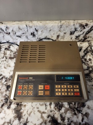 Vintage Bearcat 150 Automatic Scanning Radio Model Five Band Scanner | eBay