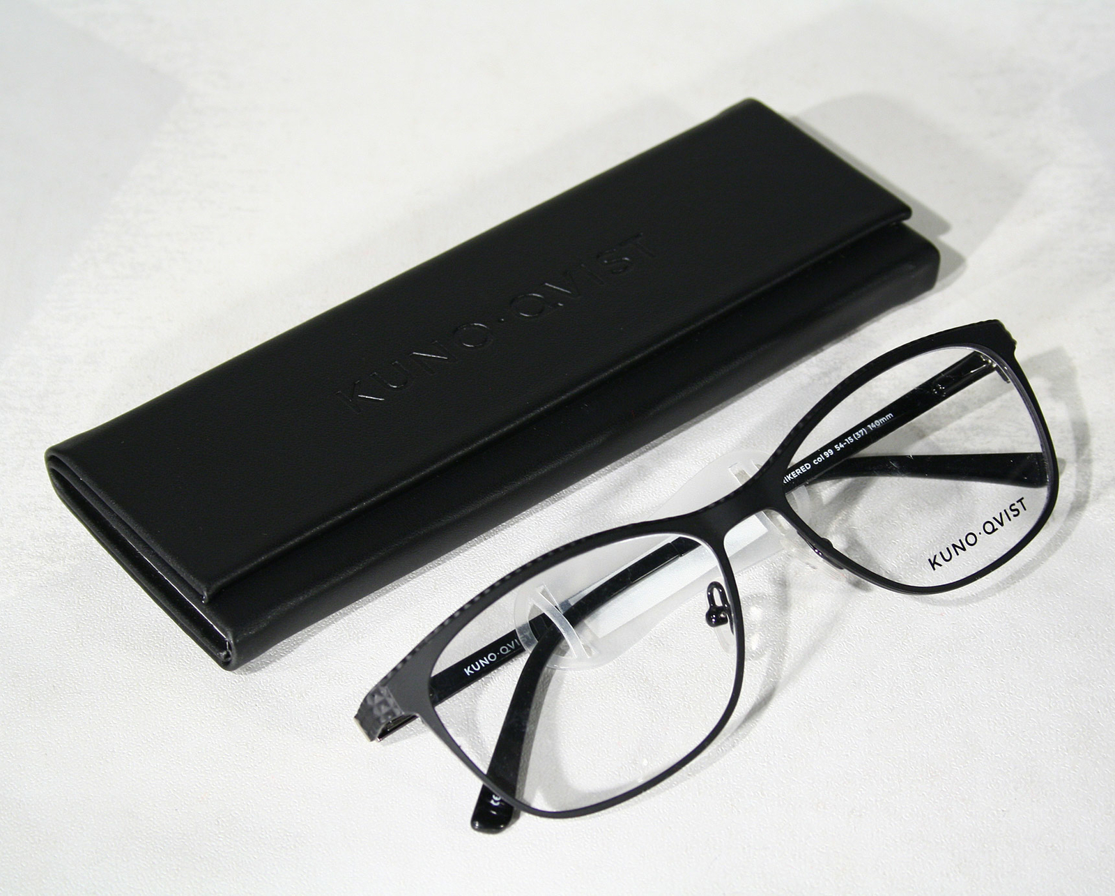 KUNOQVIST New Matte Black Swedish Design Classic Eyeglass Frames Large ...