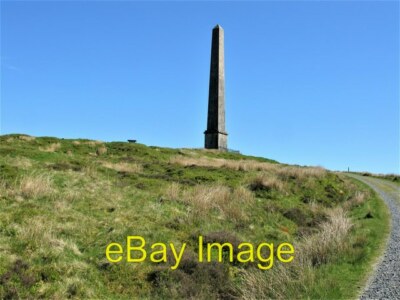 Photo 6x4 Approaching the Malcolm Monument Whita Hill Langholm The ...