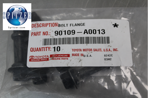 TOYOTA OEM Exhaust-Muffler & Pipe Bolt 90109A0013 | eBay