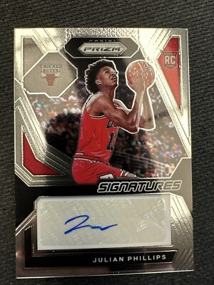 2023-24 Panini Prizm Julian Phillips Signatures Rookie Auto RC #RSI-PPS ...