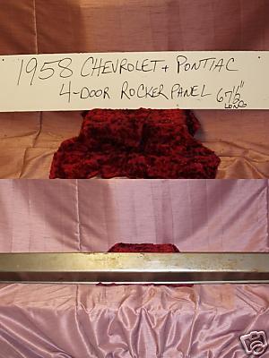 1958 Chevrolet Chevy Pontiac four door rocker panel | eBay