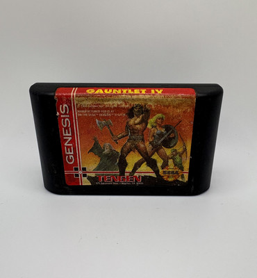Gauntlet IV (Sega Genesis, 1993) Authentic Game Cartridge Only Tested ...