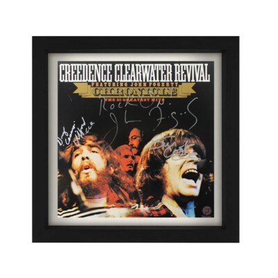 Creedence Clearwater Revival Signed CCR "Chronicle, Vol. 1" Album Cover ...