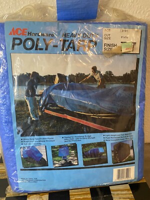 Vintage ACE Hardware HEAVY DUTY POLY-TARP, Heavy Duty Polyethylene ...