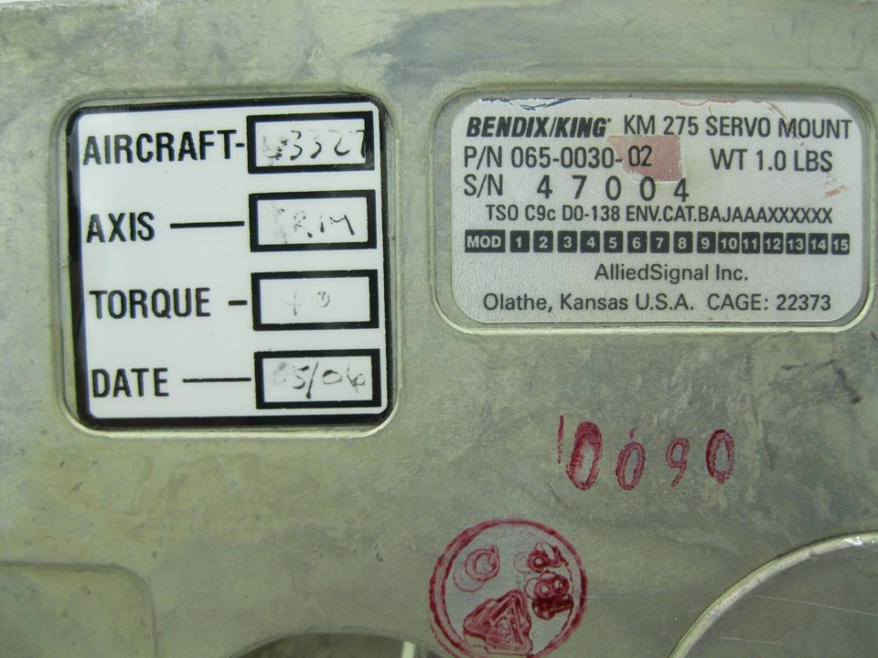 Bendix King KM-275 Servo Mount 065-0030-02 | eBay