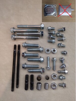 NON-HEMI - 38 pc ENGINE BOLT KIT 212cc Predator R210-III Go Kart Racing ...