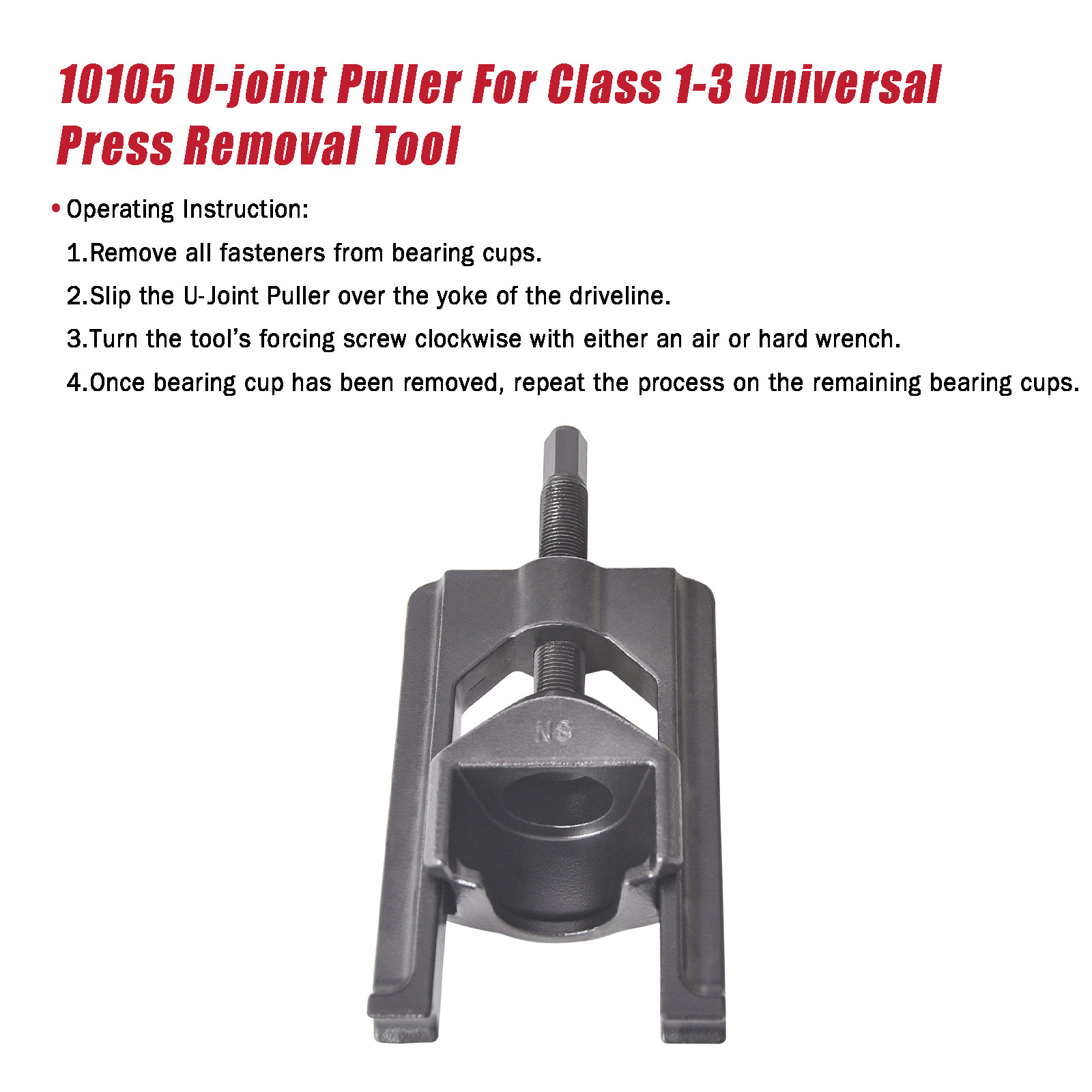 Universal U-Joint Small Puller Press Removal Tool Class 1-3 Fit Ford ...