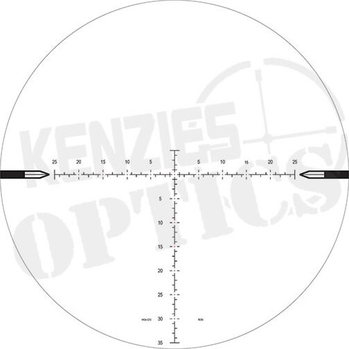 Nightforce NX8 2.5-20×50mm Riflescope SFP Illum. Mil-CF2 Reticle ...