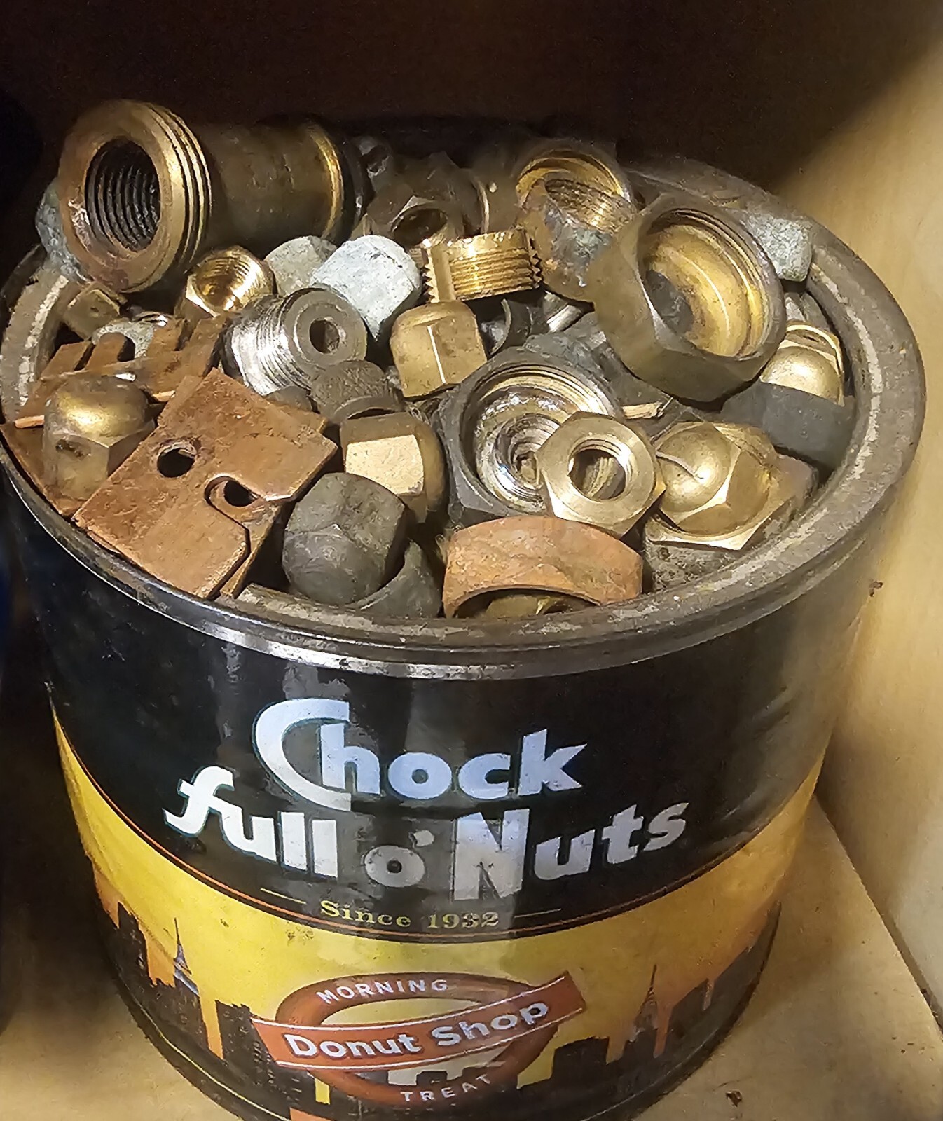 15 Lb Lot Of Solid Scrap Brass Fittings And Caps Pieces For Forging ...
