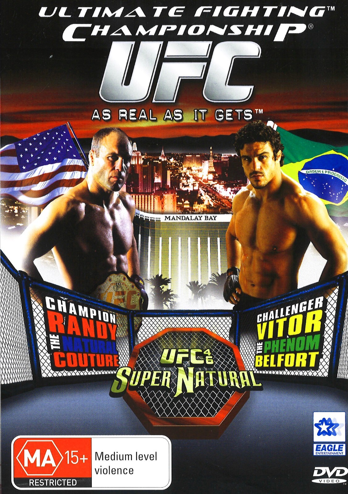 77D A NEW SEALED UFC 46 SUPERNATURAL DVD Region 4 | eBay