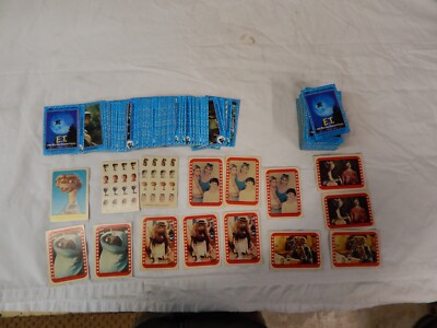 ET The Extra-Terrestrial Topps Playing Cards 1982, with Stickers | eBay