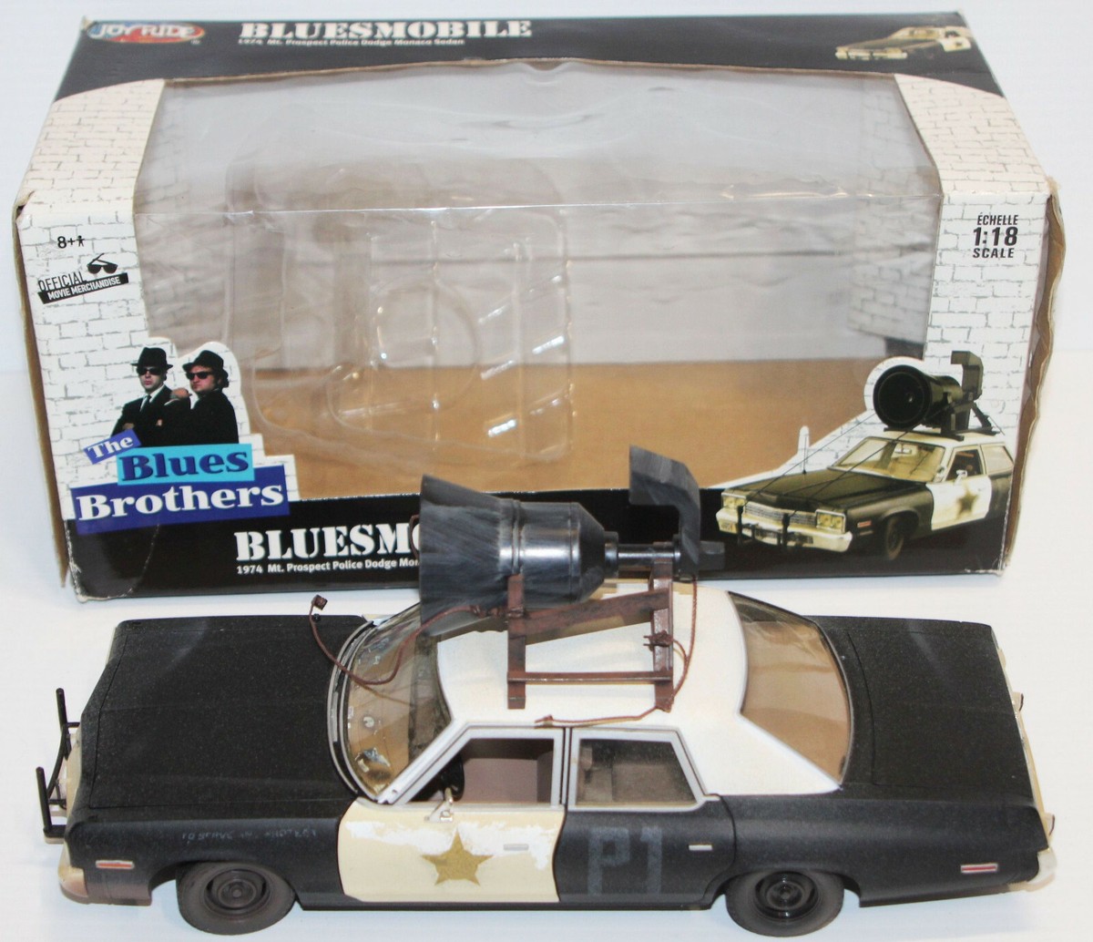 Blues Brothers Bluesmobile Joyride Police Car 1974 Dodge Blues Brothers Bluesmobile Joyride Police Car 1974 Dodge
