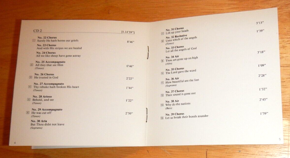 HANDEL'S MESSIAH - SIR COLIN DAVIS & the LONDON SYMPHONY ORCHESTRA - 2 ...