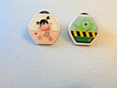 Disney Pins - 2 different Monsters Inc Pins - Boo, Mike | eBay