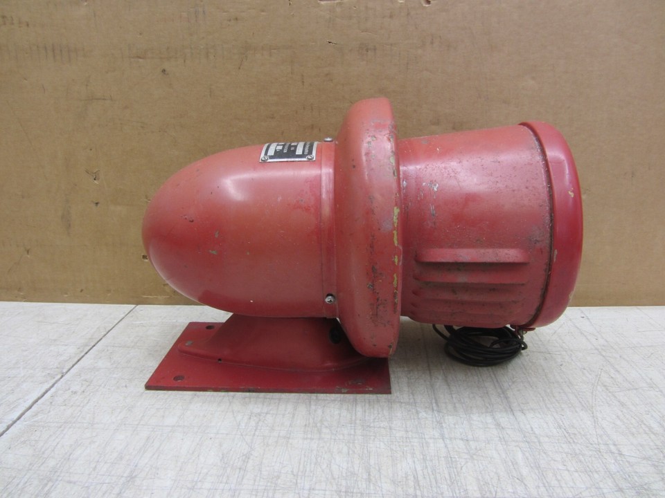 VTG FEDERAL SIGNAL FIRE-TRUCK SIREN LIGHT 12 VOLT MODEL W-L-W TYPE 1 ...