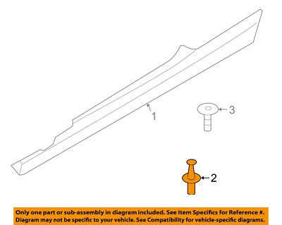 BMW OEM 88-25 1 Series M Exterior Trim-Rocker Molding Rivet 51111908077 ...