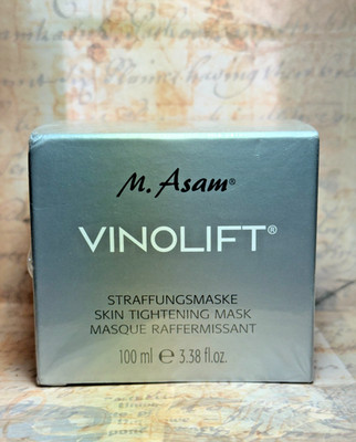 M. Asam Vinolift Skin Tightening Mask-NIB-3.38 fl oz-Pristine Package ...