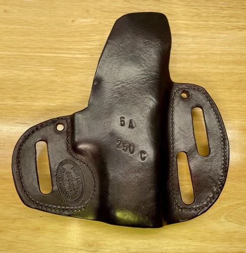 Rob Leahy SIMPLY RUGGED Oxblood Leather OWB Holster For Sig P250 Or ...