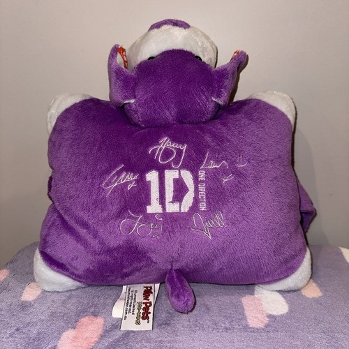 One Direction 1D Pillow Pet Pee-Wees Puppy Purple Embroidered ...