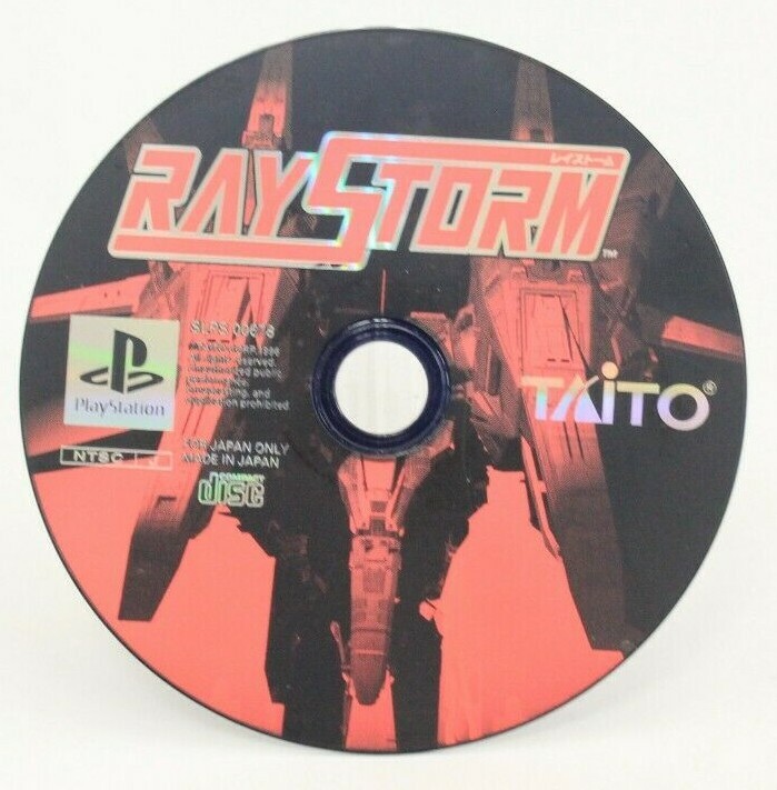 RayStorm PS1 Taito (Sony PlayStation 1) JAPAN IMPORT UNTESTED AS IS NA ...