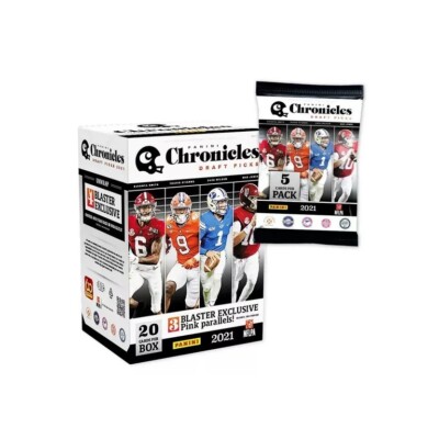 2021 CHRONICLES NFL DRAFT FOOTBALL SEALED NEW BLASTER BOXES BOX TLAW ...