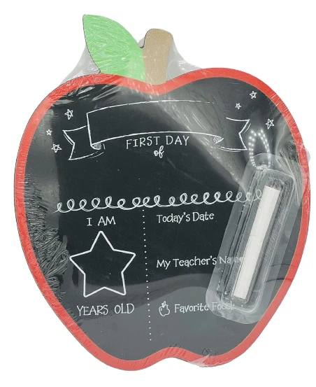 School Chalkboard Apple