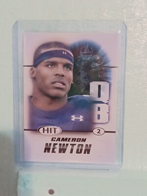 2011 Sage Hit Cam Newton #100A Rookie RC Carolina Panthers Football ...