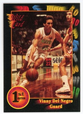1992 Wild Card Collegiate Vinny Del Negro #79 | eBay