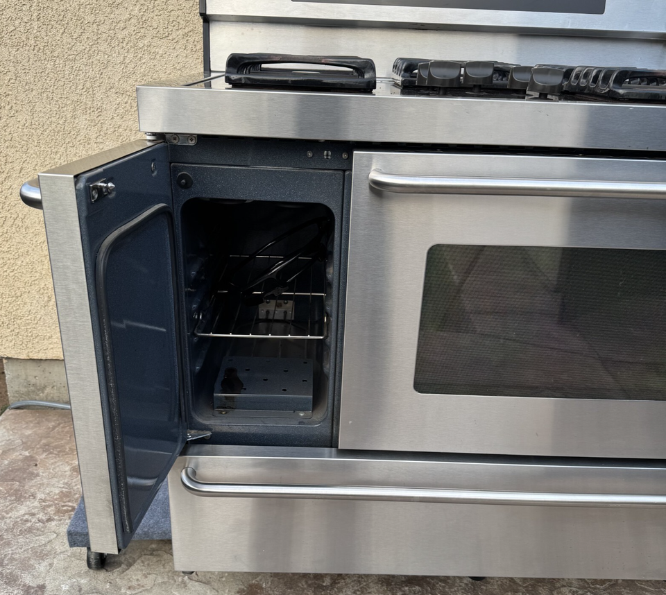 Kenmore Elite Dual Fuel Range - 40”, 5 Burners, 2 Electric Ovens, Gas ...