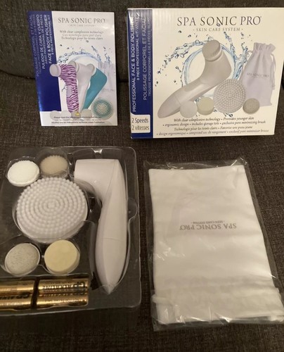 Spa Sonic Pro Skin Care System Professional Face & Body Polisher ...