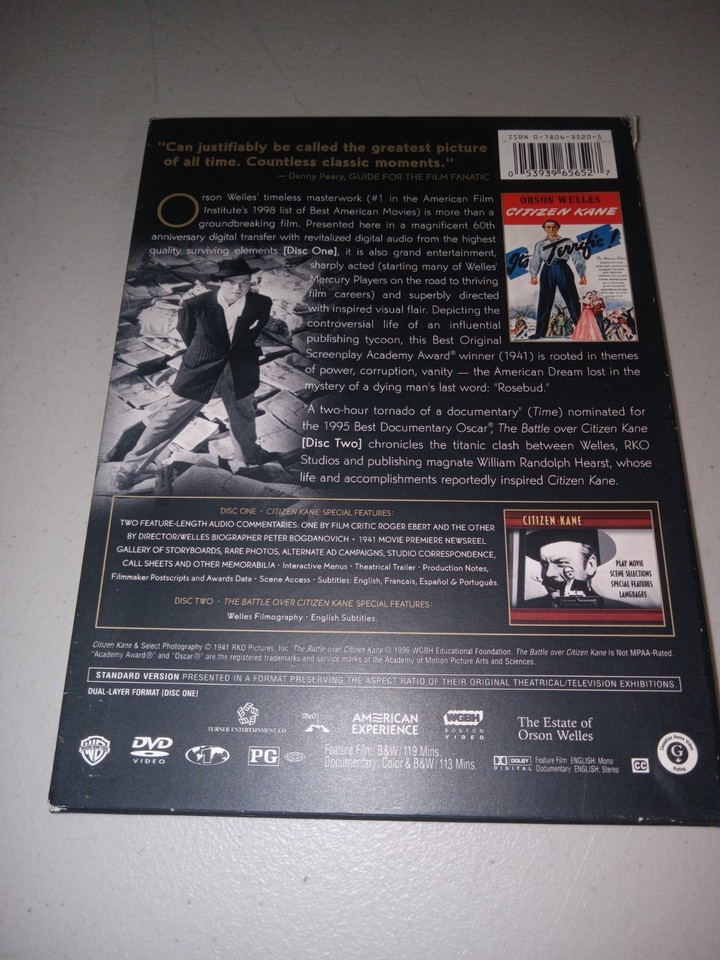 Citizen Kane (2 DVD Collector's Set) 1941 Orson Welles | eBay