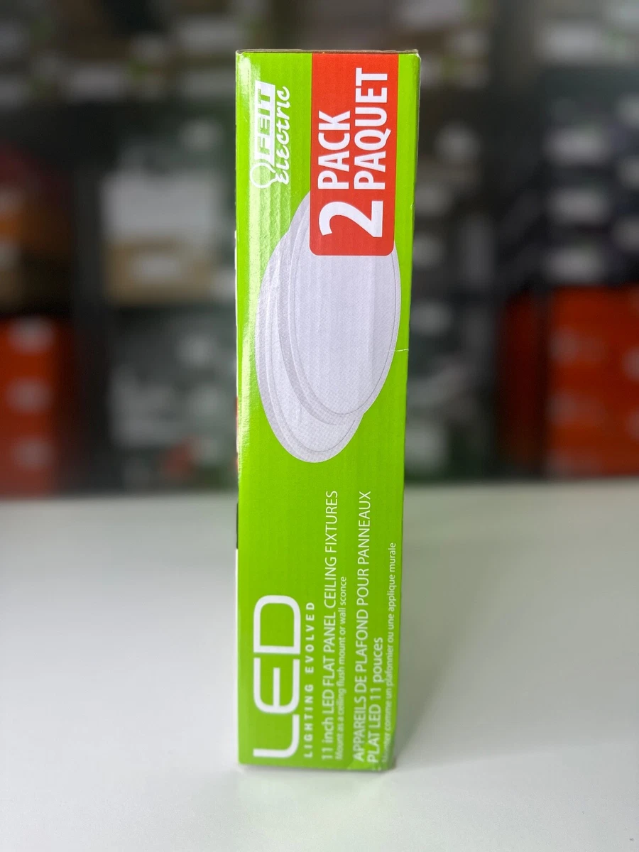 11 Inch Led Flat Panel Ceiling Fixture | Shelly Lighting