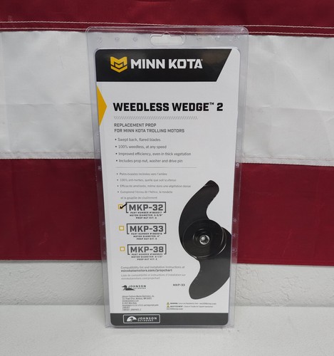 Minn Kota MKP-32 Replacement Weedless Wedge 2 Prop Propeller 3-5/8 ...