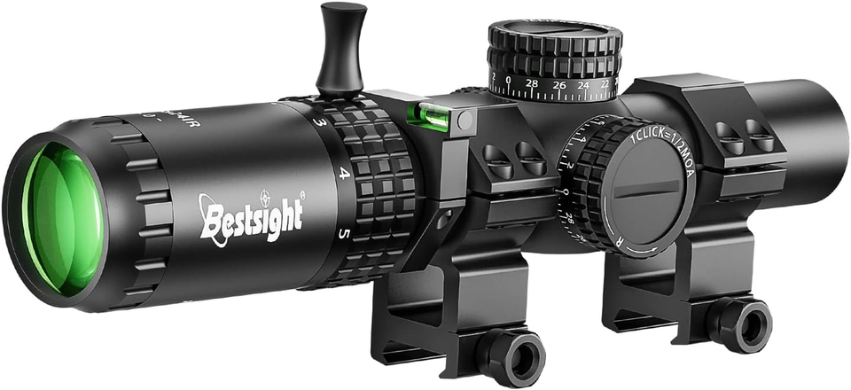 1-5x24 LPVO Rifle Scope Variable Power Rifle Scope ,Fully Multi-Coated ...