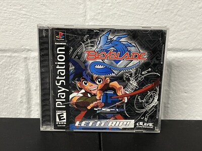 Beyblade Sony PlayStation PS1 Let it Rip COMPLETE 650008199215| eBay