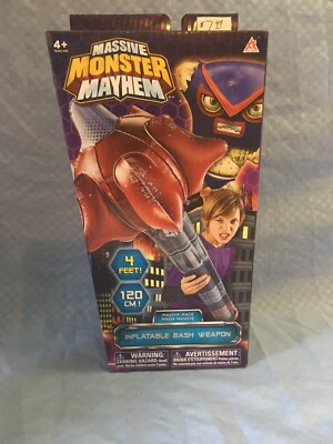 NEW Massive Monster Mayhem Inflatable Bash Weapon Massive Mace SEALED ...