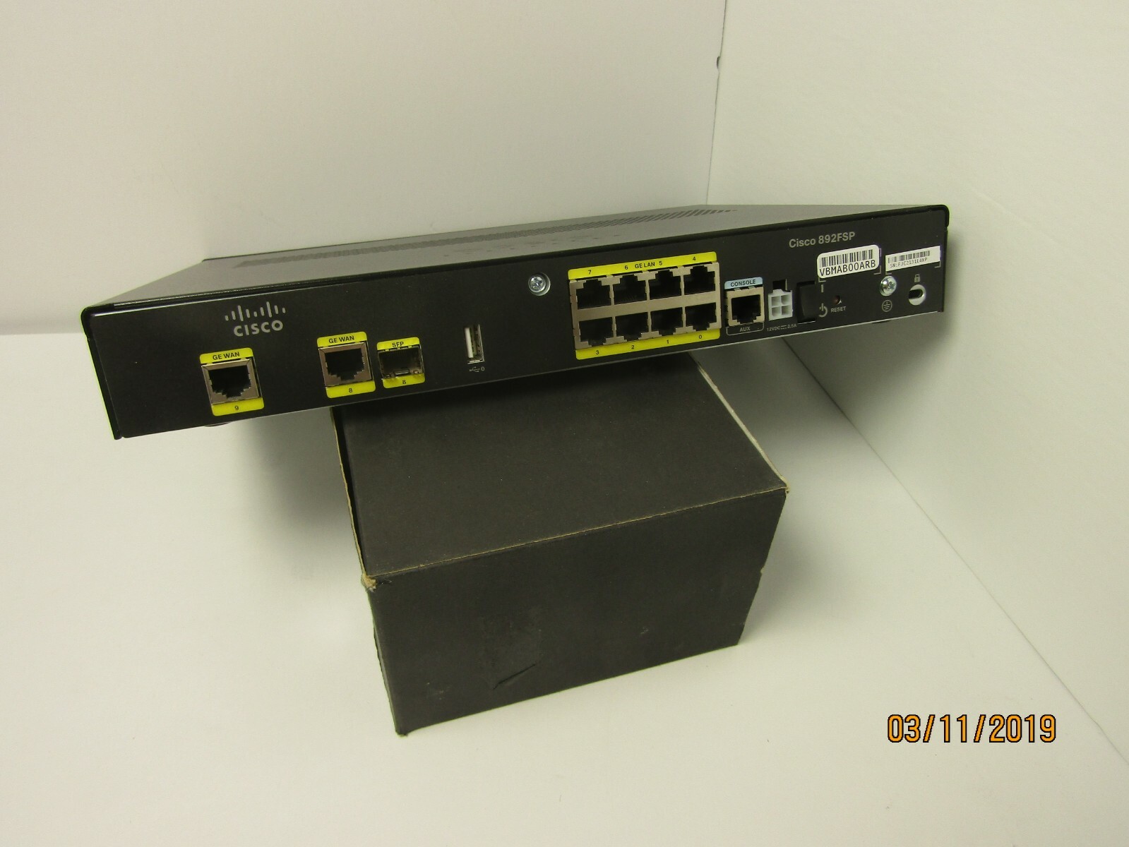 Cisco C892FSP-K9-V02 Port Wired Router 882658477607| eBay