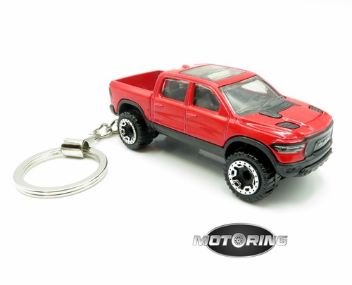 2020 '20 Dodge Ram 1500 Rebel Red Truck Rare Novelty Keychain 1:64 ...