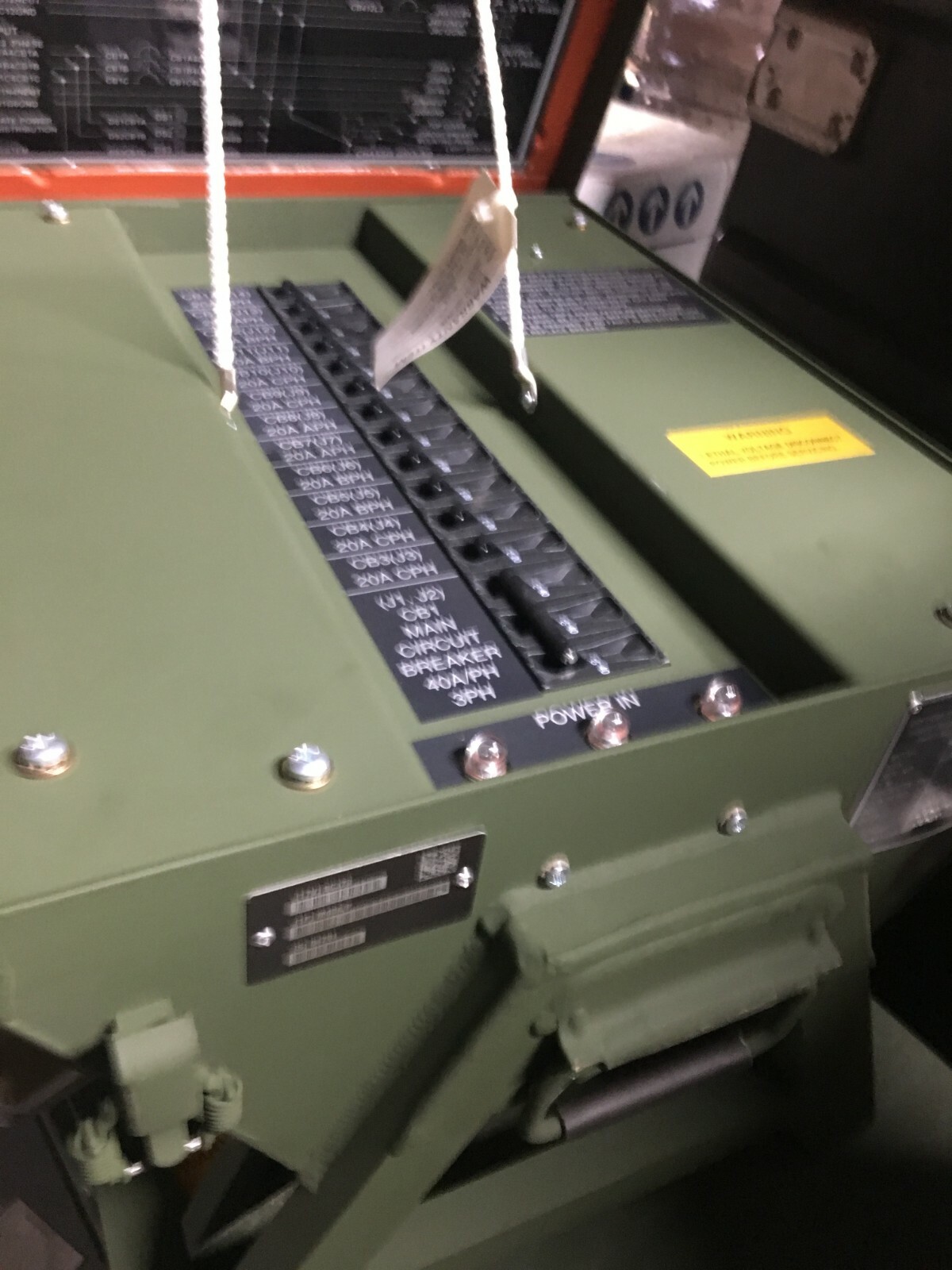 Military M40 A/P Power Distribution Circiut Breaker System Generator | eBay