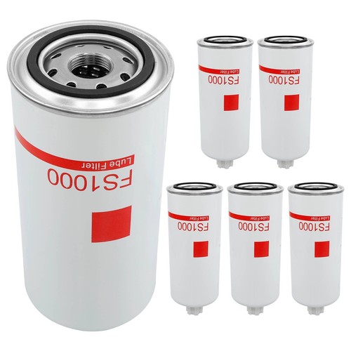 6x FS1000 Fuel Filter Water Separator Set Fits Freightliner Cummins C15 ...