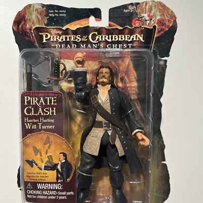 Disney Pirates of the Caribbean Dead Man's Chest WILL TURNER Action ...