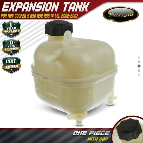 Coolant Expansion Tank w/ Cap for Mini Cooper S R50 R52 R53 I4 1.6L ...