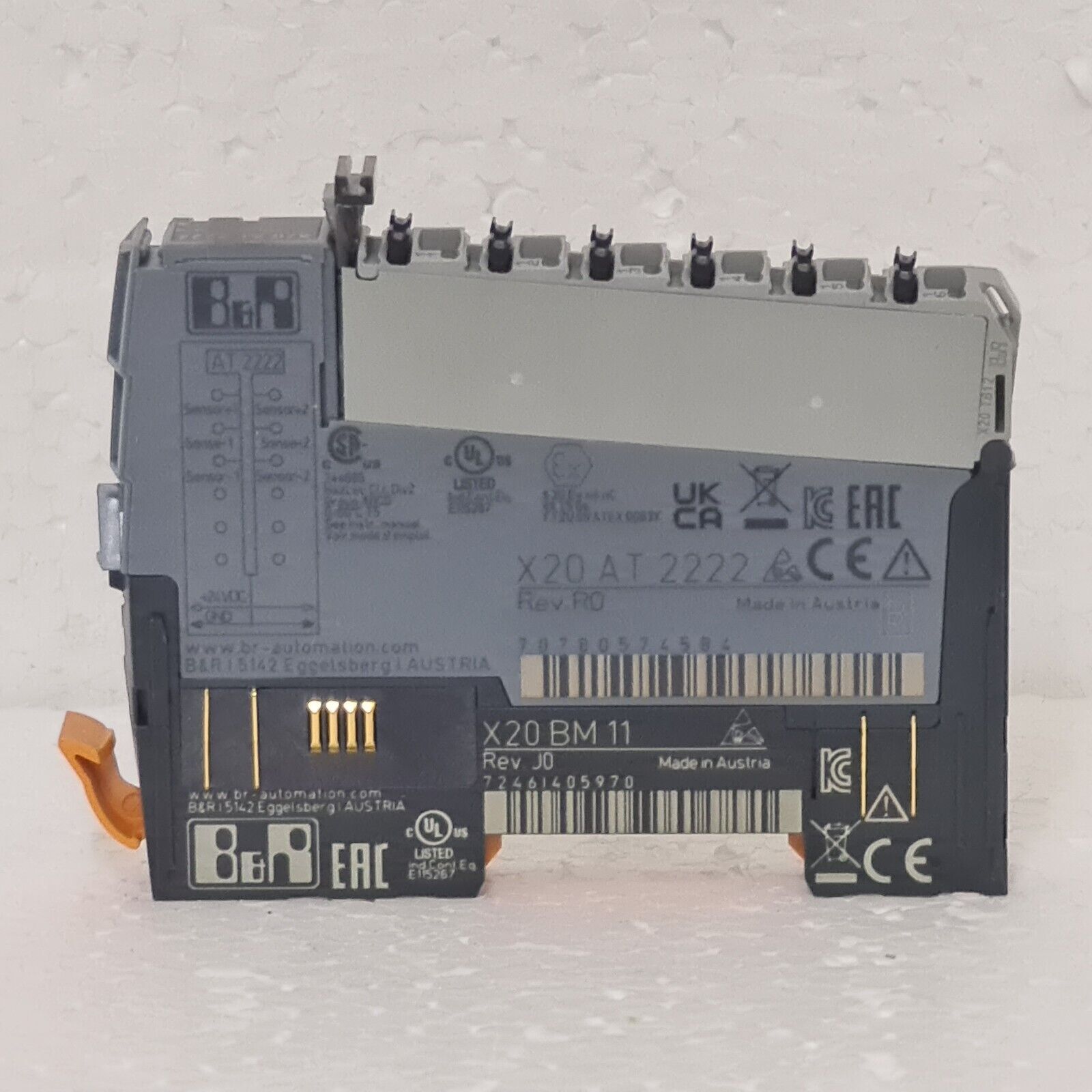 B&R X20AT2222 I/O Module 2 Inputs for Pt100 or Pt1000 Resistance ...