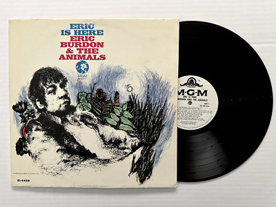Eric Burdon & The Animals LP Eric is Here MGM WLP MONO promo DG SIGNED ...