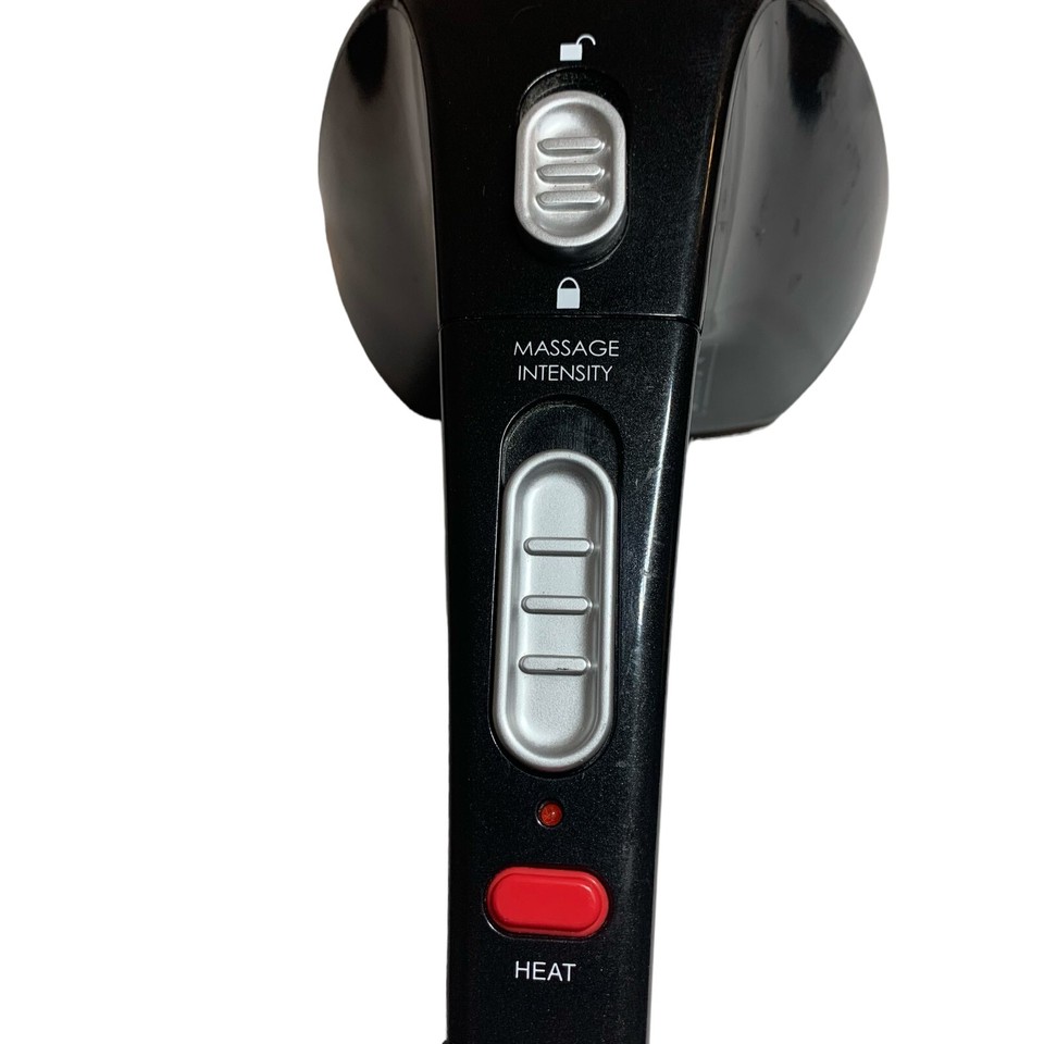 Homedics Handheld Massager Percussion Dual Node Body Back with Heat HHP ...