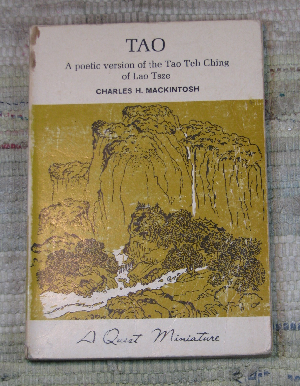 TAO Poetic Version Of The Tao Teh Ching Of Lao Tse by Charles ...
