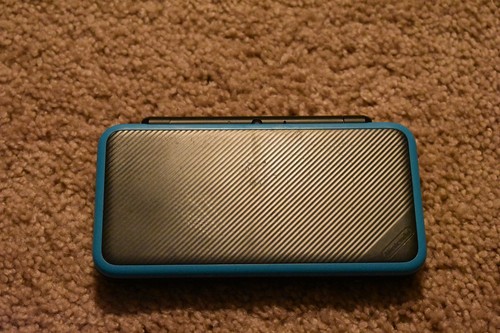 Nintendo New 2DS XL Handheld Console Black/Blue Region Free 32GB SD ...